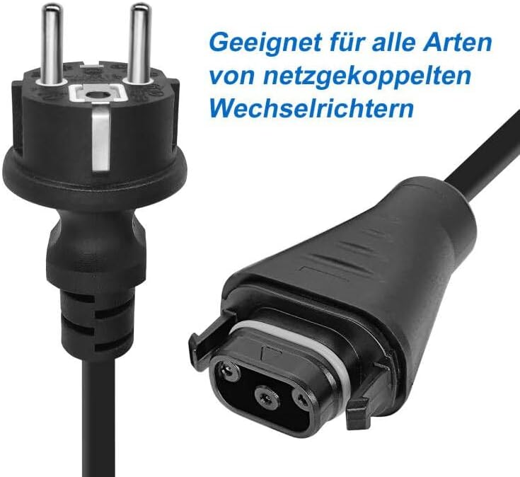 2 bis 15m BC-05 AC Kabel BC-05 Buchse zu Schuko Stecker Anschlusskabel